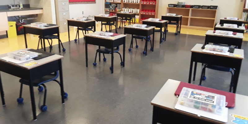 School Showcases Safety Measures as Students Get Ready for First Day ...