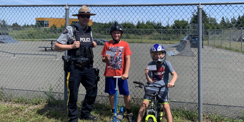Burin Peninsula RCMP “Ticket” Children for Good Deeds | VOCM