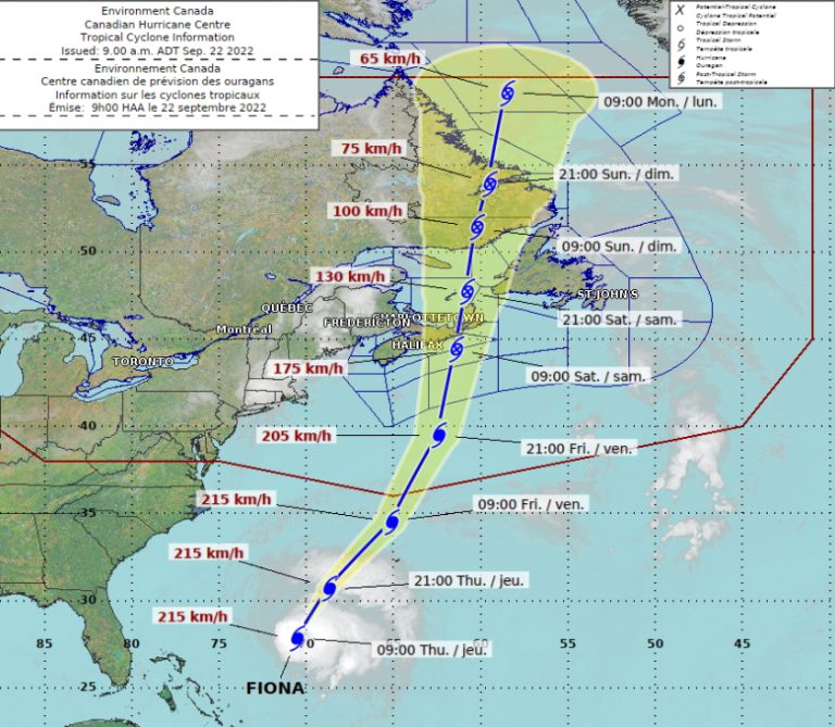 Hurricane Fiona Could Bring Strong Rain and Winds to Southwestern Newfoundland | VOCM